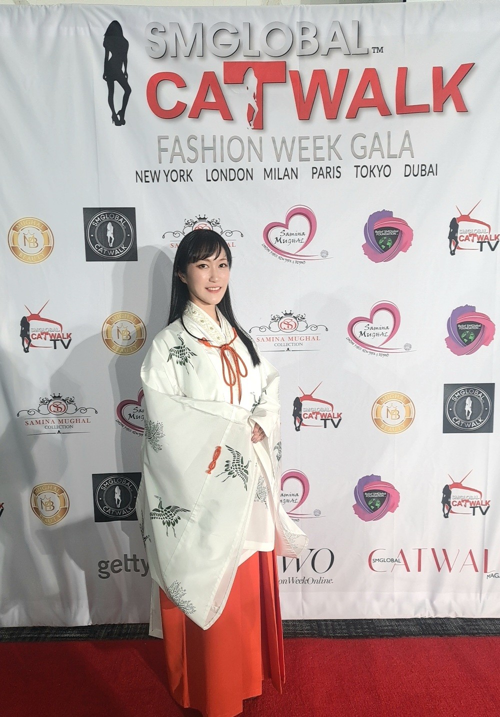 New York Fashion Week SMGlobal Catwalk Gala「AYUUTA feat. Risa Sekiguchi ...
